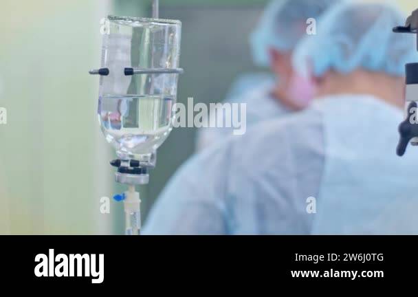 Medical drip in operating room Stock Videos & Footage - HD and 4K Video ...