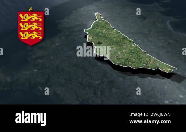 Parishes of Guernsey animation map Stock Video Footage - Alamy
