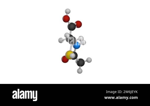 Molecular Structure Of Acetylcysteinealso Known As N Acetylcysteine Or Nac C5h9no3s