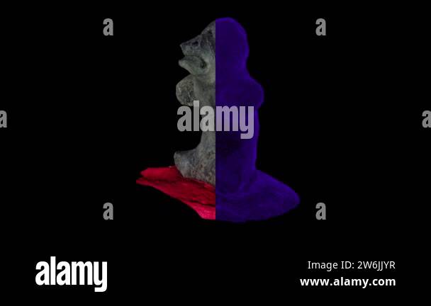 Valdivia Sculpture 3D Scan Using Photogrametry Tehnique Eroded For ...