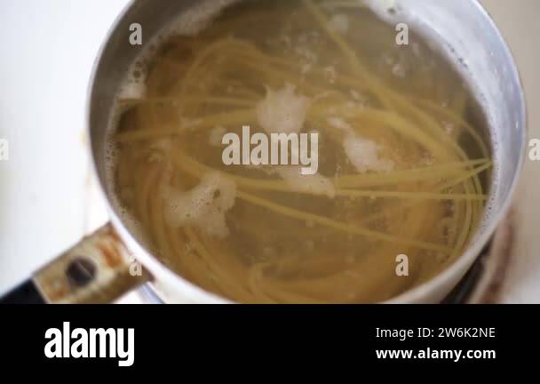 Spaghetti boiled in pot Stock Videos & Footage - HD and 4K Video Clips ...