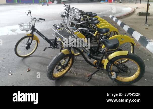 Perak, Malaysia. April 28,2021: Scene of CycleDios the smart Malaysian ...