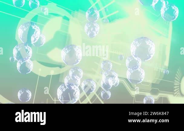Animation Of Scope Scanning Over Binary Coding And Globes Global Business Connections And