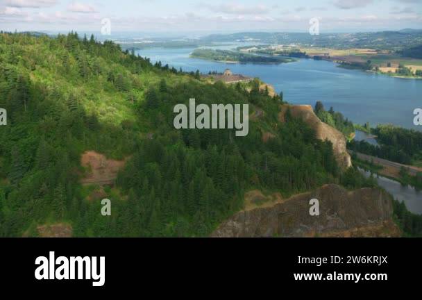 Crown point columbia river gorge Stock Videos & Footage - HD and 4K ...