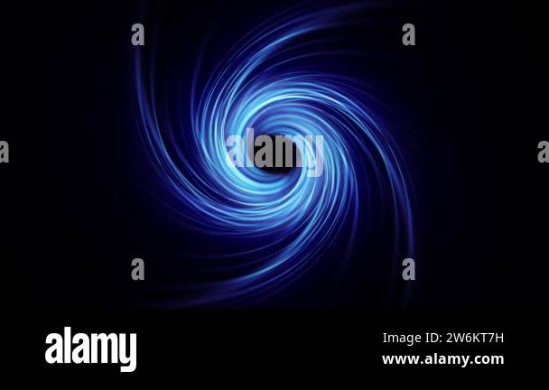 Abstract Spiral Vortex Spinning Background Loop/ 4k animation of an abstract fantasy light ...