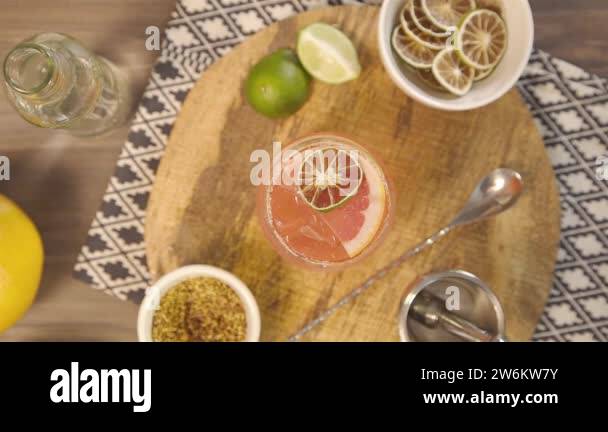 Top view lime grapefruit slice Stock Videos & Footage - HD and 4K Video ...