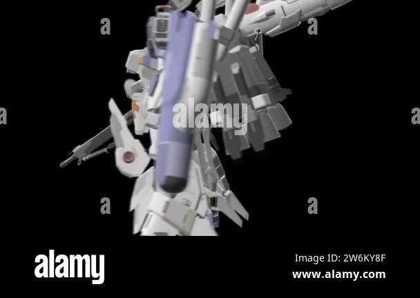3D animation of MSA-0011 Ext Ex-S Gundam Original 3D model: MSA-0011 ...