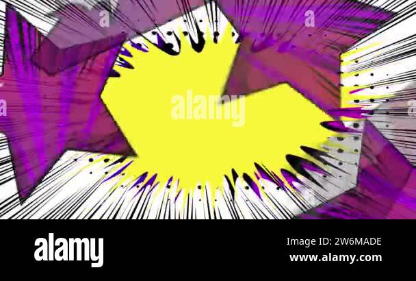 Comic Book Background. Motion poster. 4k animated Comics moving ...