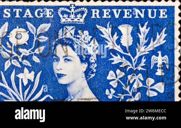 Queen elizabeth portrait crown Stock Videos & Footage - HD and 4K Video ...