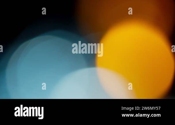 Light Leaks abstract blurred 4K footage, Moving blinking circle lens ...
