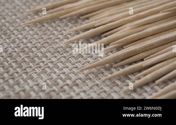 Toothpicks wooden plastic toothpick Stock Videos & Footage - HD and 4K ...