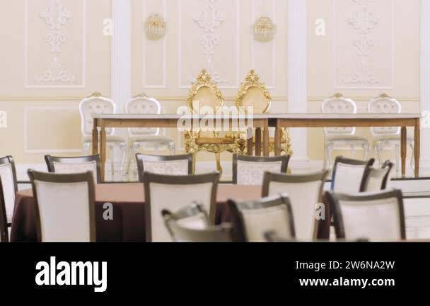 creating a structure for the stage. Metal structures that are installed ...