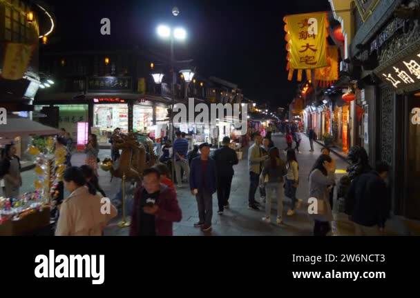 China hangzhou people walking Stock Videos & Footage - HD and 4K Video ...