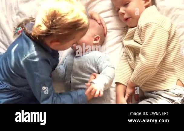 Three children 3 children Stock Videos & Footage - HD and 4K Video ...