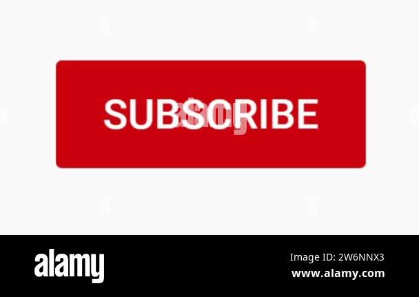 Mouse Cursor Slides Over And Clicks Subscribe On Web Page Device Screen View Of Cursor Clicking