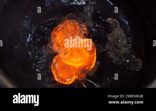 Drops of molten glass drip Stock Videos & Footage - HD and 4K Video ...
