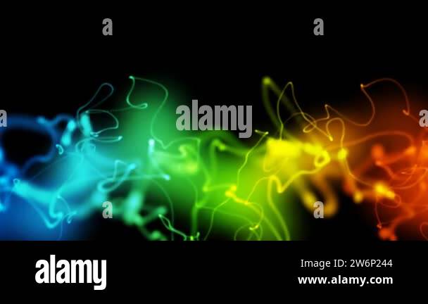 multicolored neon lines background loop Stock Video Footage - Alamy