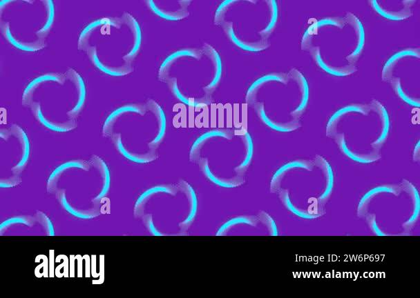 Geometric moving pattern of impossible shapes. 3d render loop animation ...