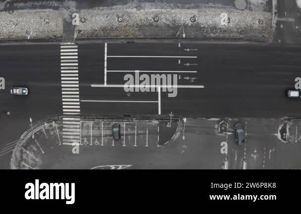 Intersection crossing markings Stock Videos & Footage - HD and 4K Video ...