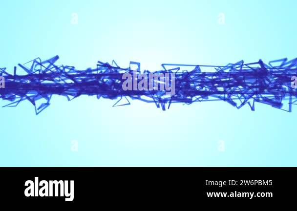 Abstract Plexus Digital Fx Technology Background Loop/ 4k animation of an abstract technology ...