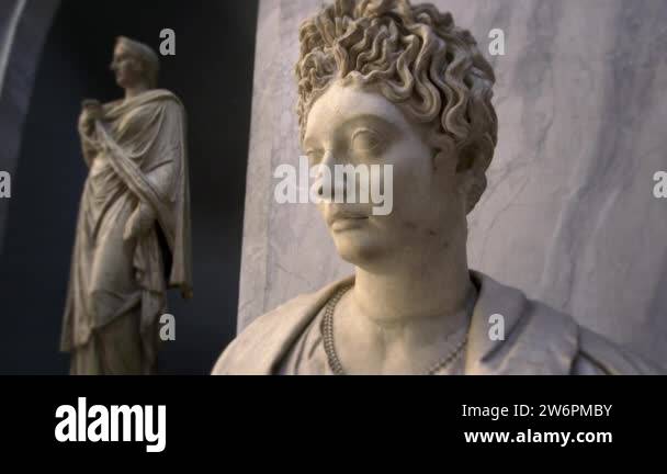 Female statue bust profile Stock Videos & Footage - HD and 4K Video ...