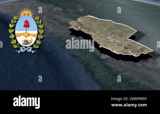 Administrative divisions of Argentina Mendoza whit Coat of arms ...