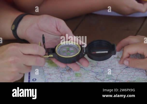 Compass map kids Stock Videos & Footage - HD and 4K Video Clips - Alamy
