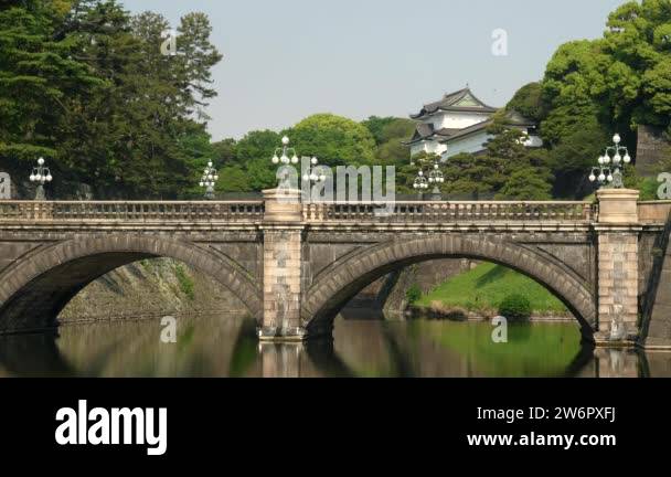 Ancient japanese stone bridge in Stock Videos & Footage - HD and 4K ...