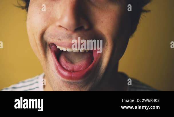 Tooth sticking out Stock Videos & Footage - HD and 4K Video Clips - Alamy