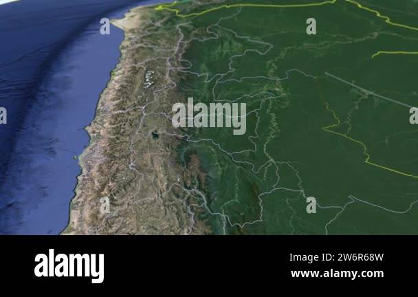 Regions of Peru - Geographic Maps Stock Video Footage - Alamy