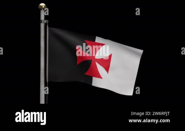 Templars flag Stock Videos & Footage - HD and 4K Video Clips - Alamy