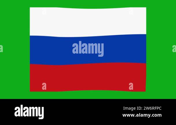 Loop animation flag russia fluttering Stock Videos & Footage - HD and ...