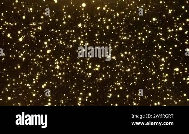 4K 3D seamless loop animation Abstract festive motion background shining gold bokeh Stock Video ...