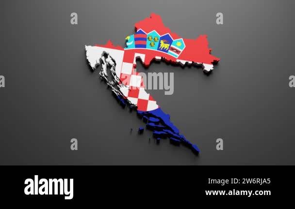 Croatian map Stock Videos & Footage - HD and 4K Video Clips - Alamy