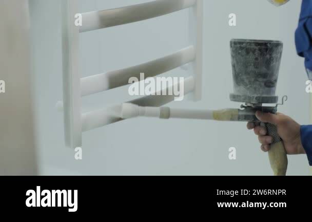 Worker airbrush gun paints Stock Videos & Footage - HD and 4K Video ...