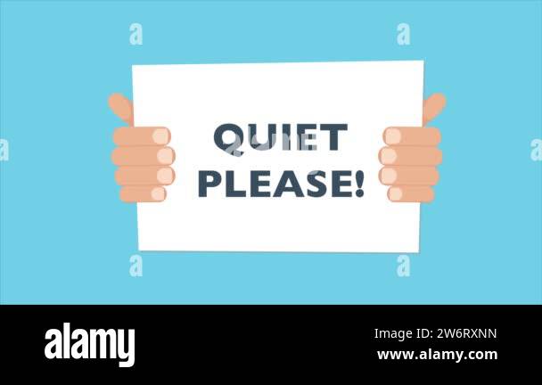 Quiet please neon sign Stock Videos & Footage - HD and 4K Video Clips ...