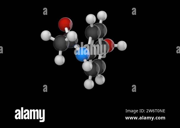 Acetaminophen paracetamol molecular model Stock Videos & Footage - HD ...