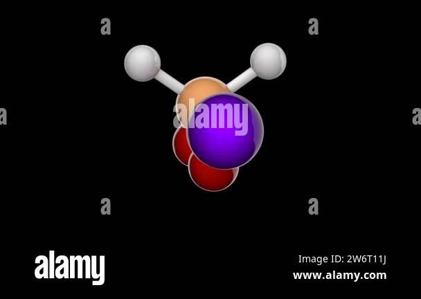 Sodium hypophosphite (NaPO2H2) is the sodium salt of hypophosphorous acid. 3D render. Seamless ...