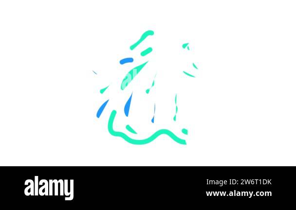 ghost fantasy character color icon animation Stock Video Footage - Alamy