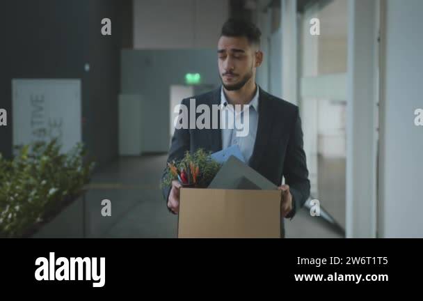 Man being fired box personal Stock Videos & Footage - HD and 4K Video ...