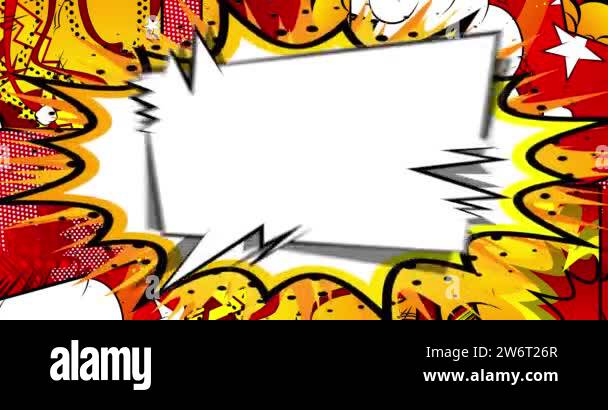 Awesome Upgrade. Motion poster. 4k animated Comic book word text moving ...