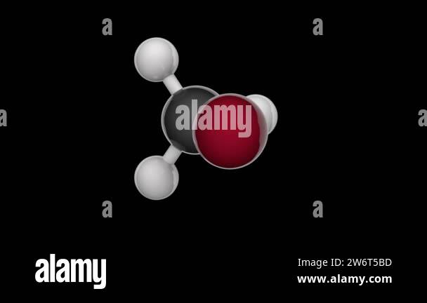 Molecular structure of Bromomethane (CH3Br) - pesticide, fumigant and ...