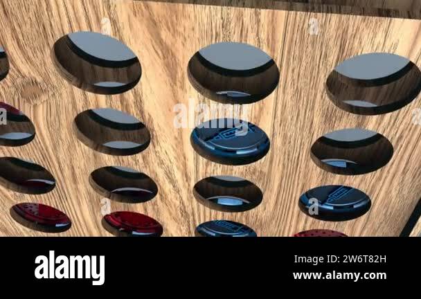 3D model animation on a gradient background Stock Video Footage - Alamy