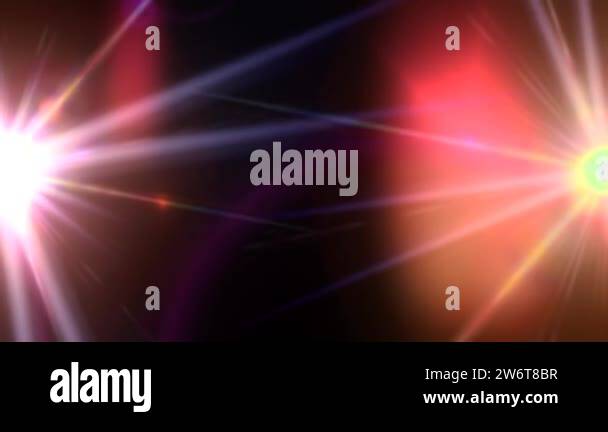 Colored very nice light effects in rotation and wave motion as ...