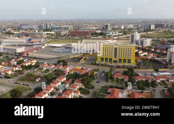 Talatona Luanda Angola - 12 20 2021: Aerial drone footage of Talatona ...
