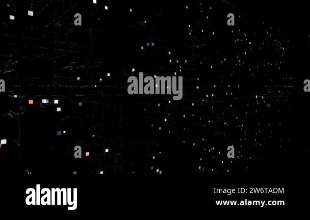 4k BERKSHIRE HATHAWAY word company brand logo,Matrix binary computer code text Stock Video ...