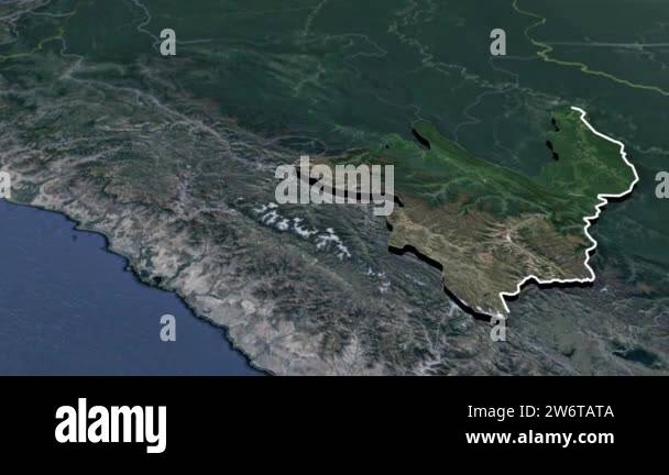 Regions of Peru - Geographic Maps Stock Video Footage - Alamy