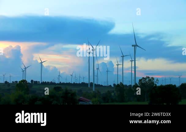 Wind turbine generator wind energy plant power turbine. Wind power ...