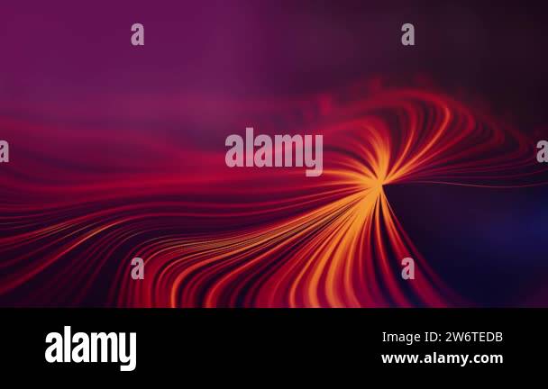 Concentric red lines dynamic colorful background. Blue neon line ...