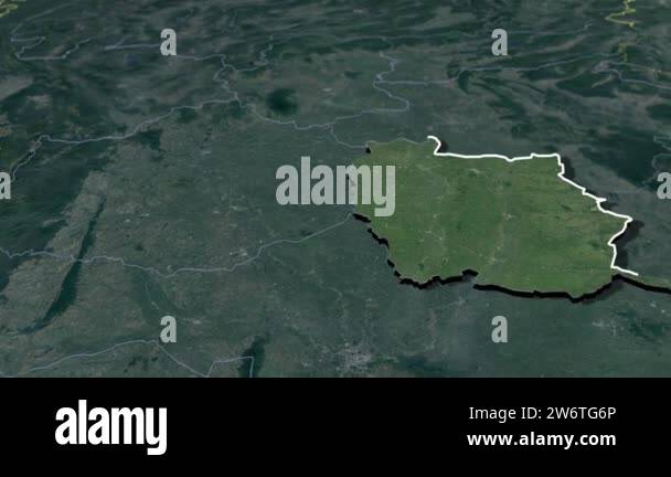 Provinces of Thailand animation map Stock Video Footage - Alamy